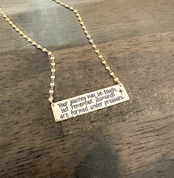 The Carolyn Necklace - Words By Heart